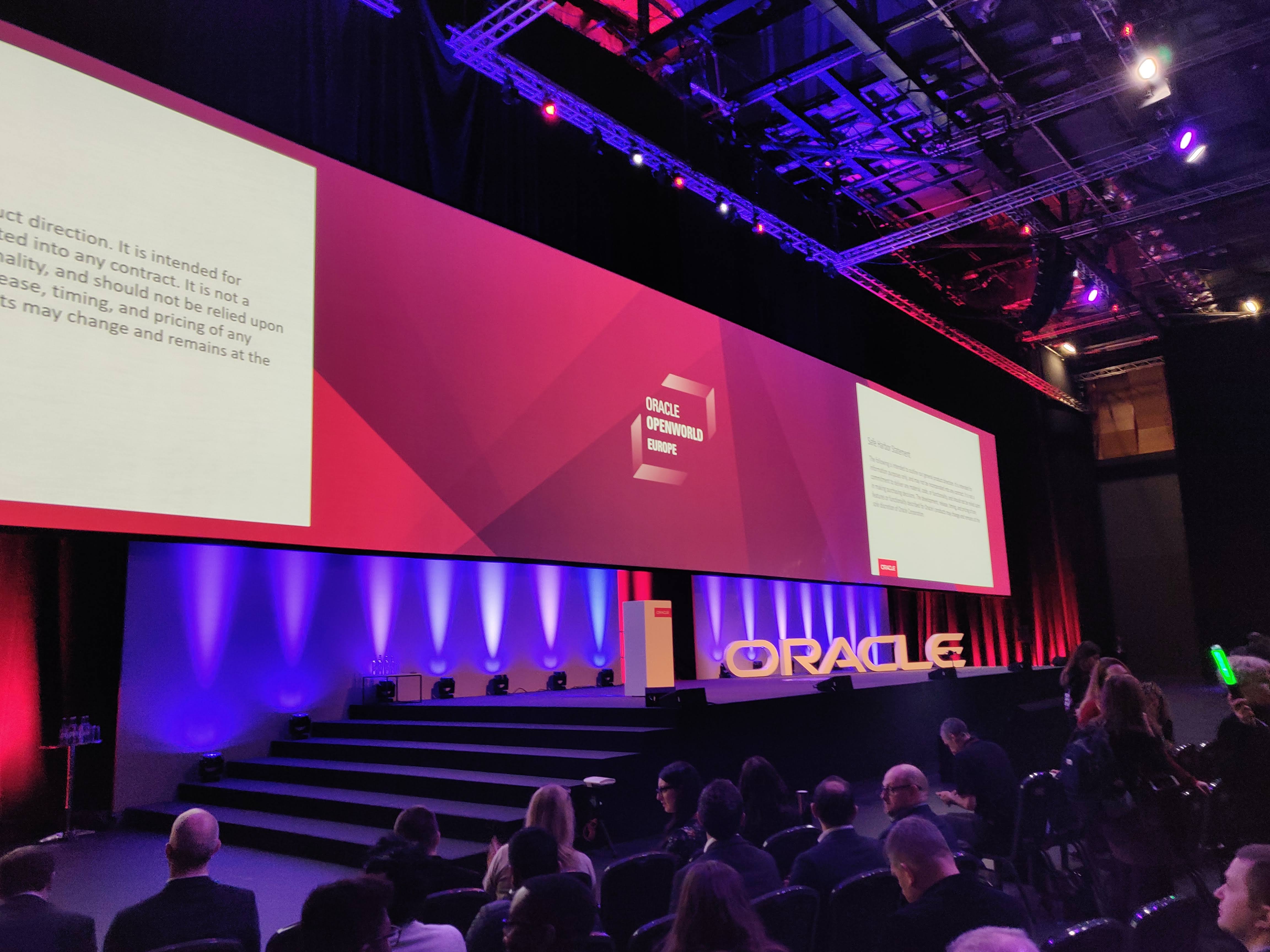 Oracle OpenWorld Europe | Enrique Javier Gallego